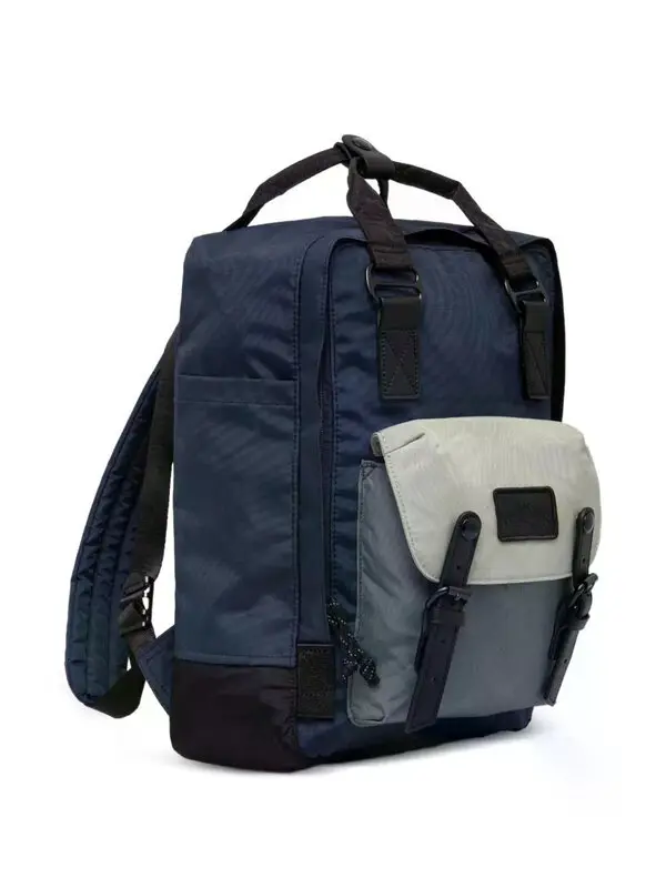 DOUGHNUT Panelled Buckle Fastening Backpack