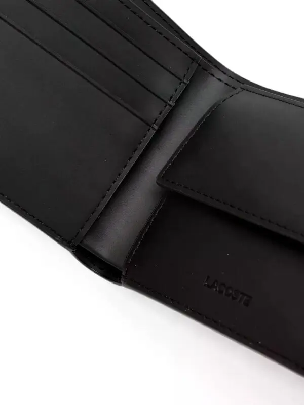 Lacoste The Blend Monogram-print Logo-plaque Wallet