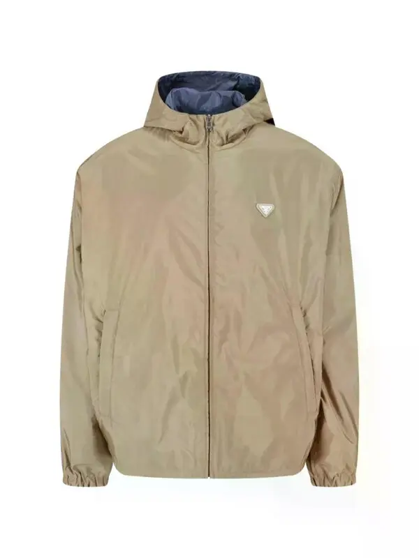 Prada Reversible Logo Plaque Jacket