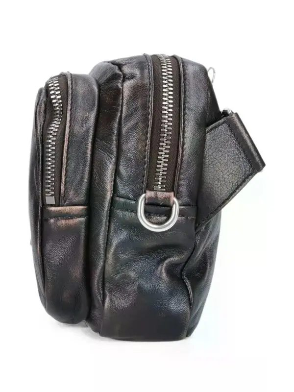 Prada Nappa Leather Shoulder Bag With Logo Print