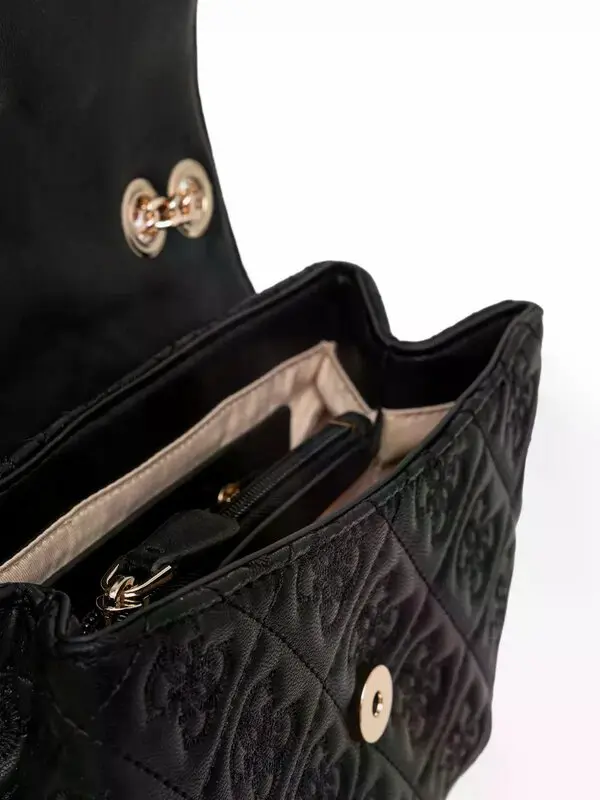 Guess Embossed Quilted Shoulder Bag