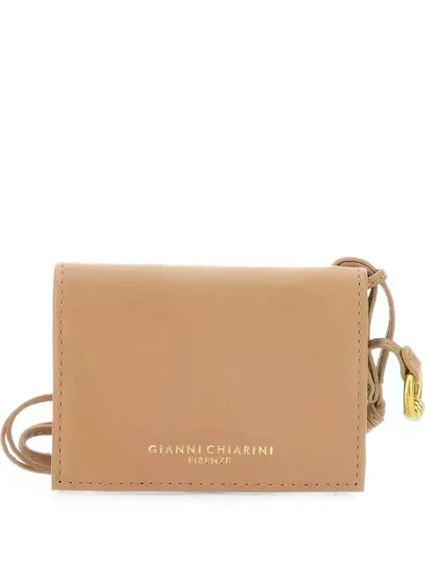 GIANNI CHIARINI Knot-detail Wallet - Neutrals