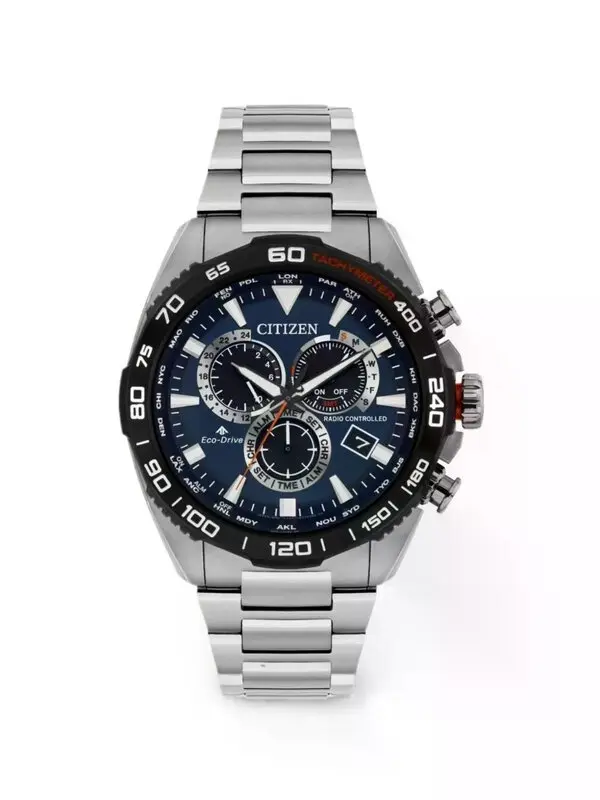 Citizens Of Humanity Stainless Steel Chronograph Watch - Blue