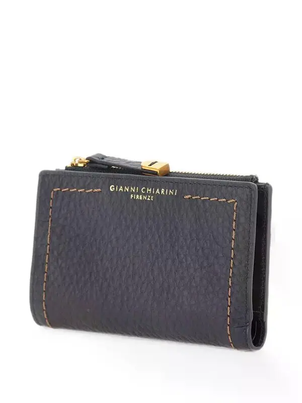 GIANNI CHIARINI Bubble Leather Bi-fold Wallet