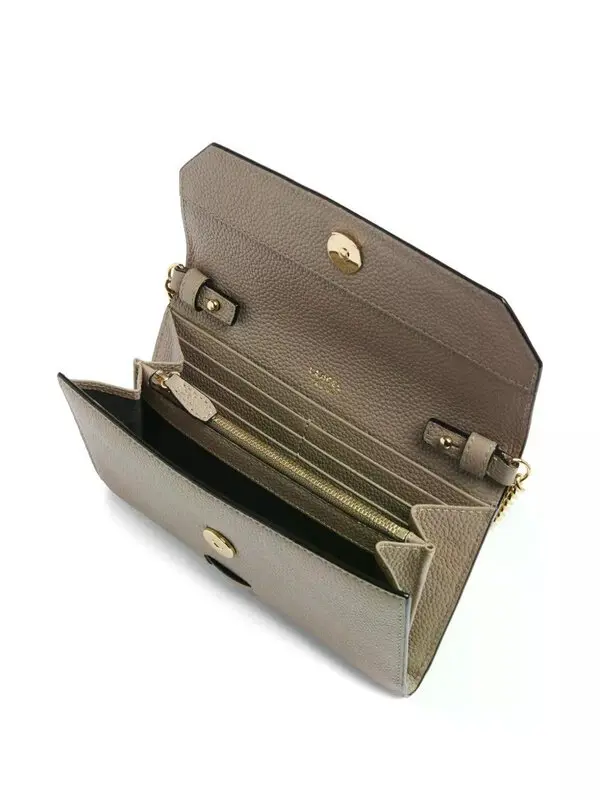 LANCEL Ninon Chain Walllet - Neutrals