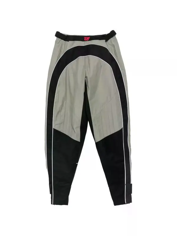 Attico Paneled Logo Patch Trousers