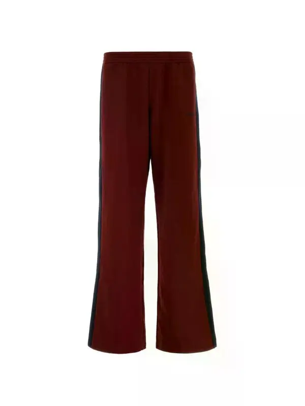 Alexander McQueen Side-stripe Wide-leg Track Pants