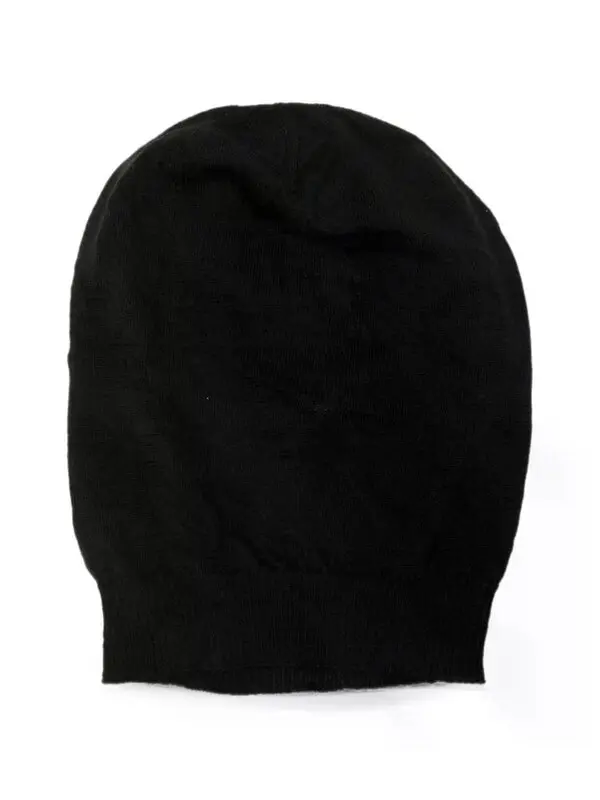 Rick Owens Beanie Hat - Black
