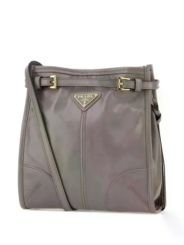 Prada Mini Bonnie Buckle-detail Cross Body Bag