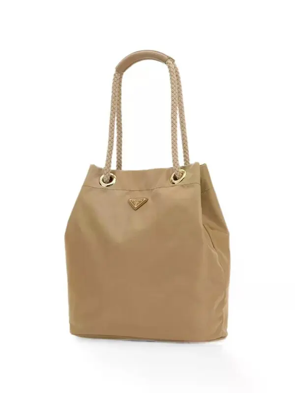 Prada Re-nylon Mariner Bucket Bag - Neutrals