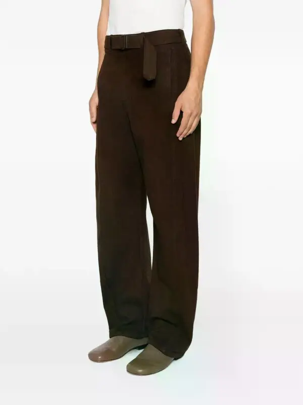 LEMAIRE Belted Wide-leg Jeans