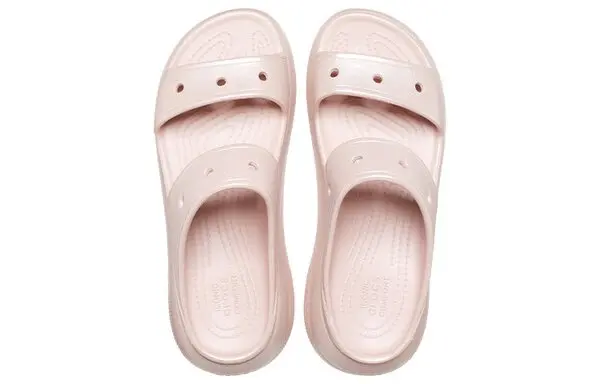 CROCS Classic Crush Shimmer Sandals