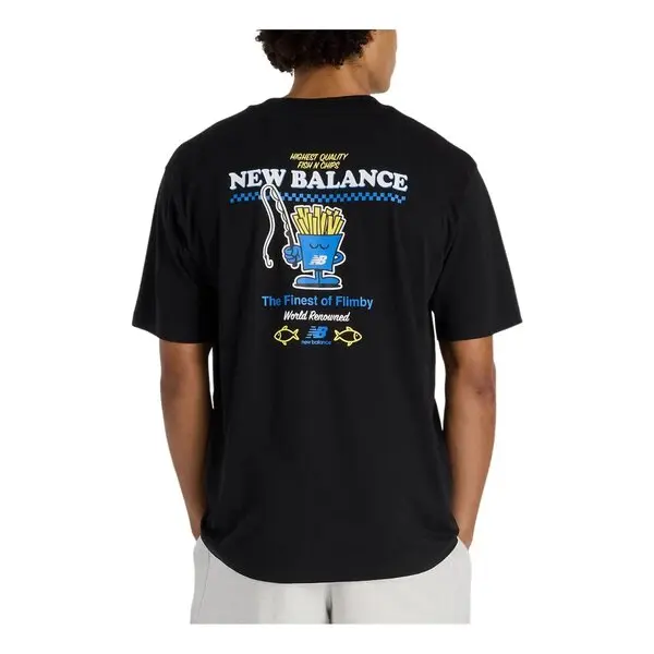 NEW BALANCE Fish And Chips T-shirt Asia Sizing