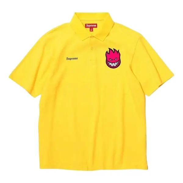Supreme X Spitfire Ss26 Polo - Yellow