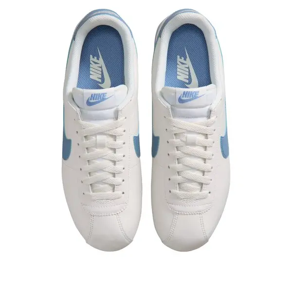 Nike Cortez Leather Sneakers - Sail/work Blue