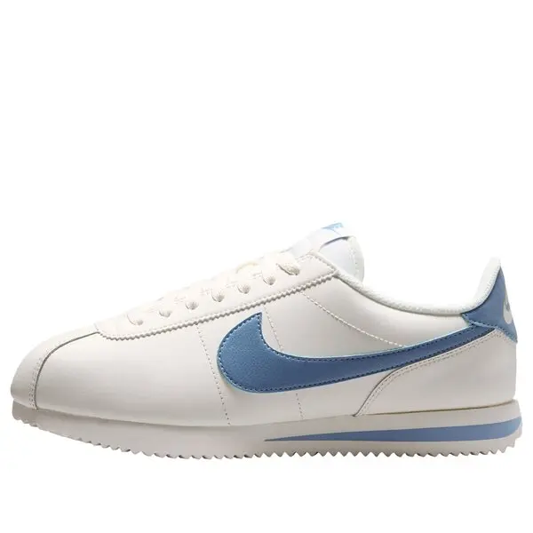 Nike Cortez Leather Sneakers - Sail/work Blue