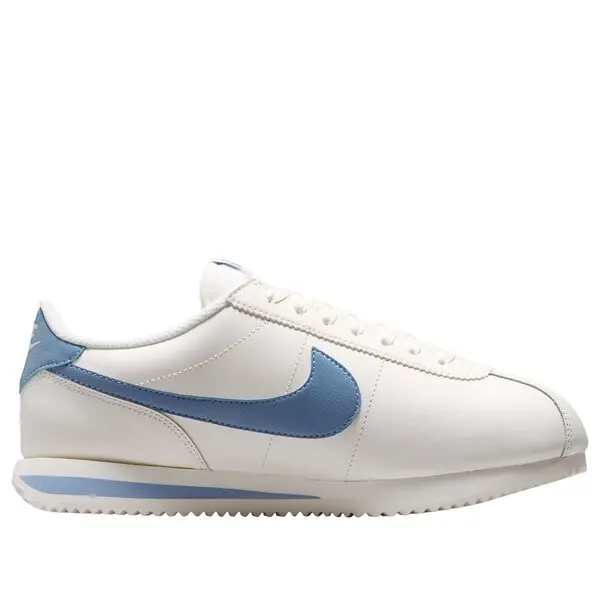 Nike Cortez Leather Sneakers - Sail/work Blue