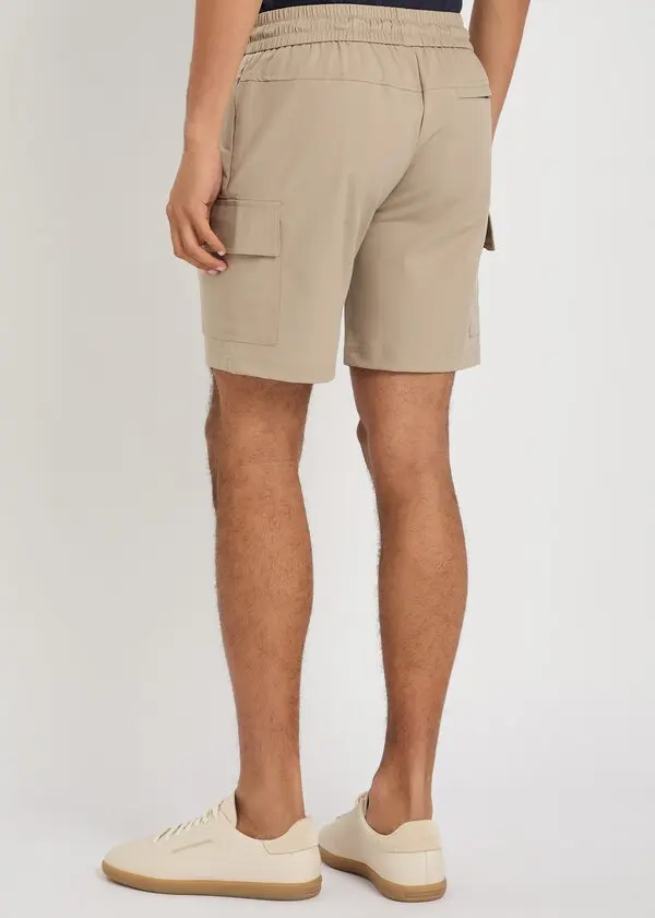 RAITH Milo Stretch-jersey Cargo Shorts