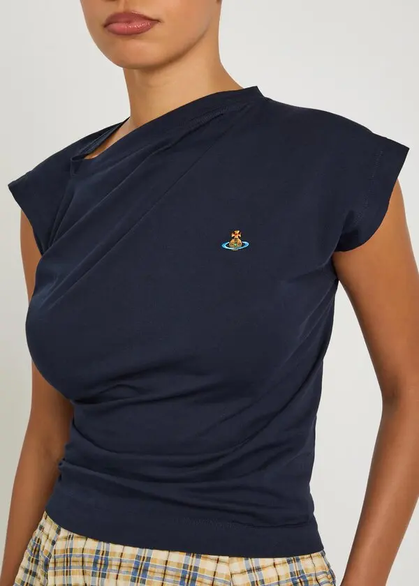 VIVIENNE WESTWOOD Asymmetric Cotton Top