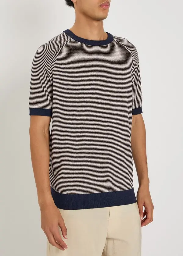RAITH Rafael Striped Knit T-shirt