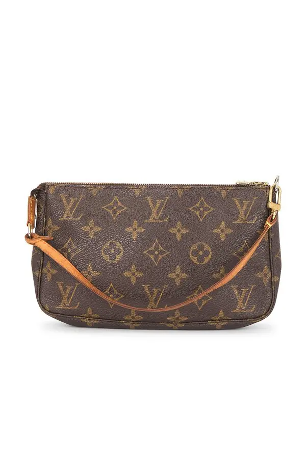 LOUIS VUITTON Monogram Pochette Accessoires Shoulder Bag - Brown
