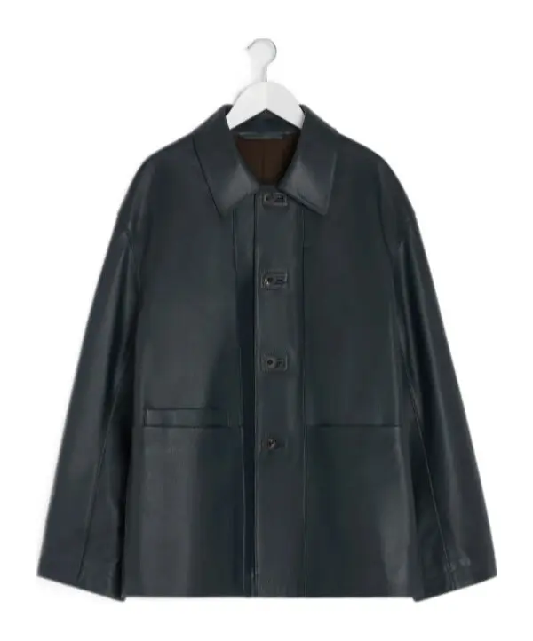 LEMAIRE Leather Workwear Jacket