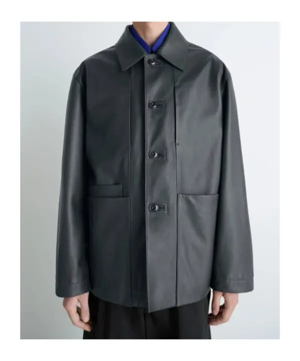 LEMAIRE Leather Workwear Jacket