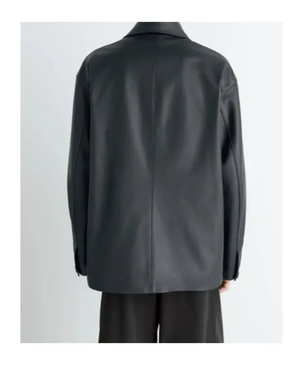 LEMAIRE Leather Workwear Jacket