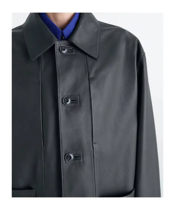 LEMAIRE Leather Workwear Jacket