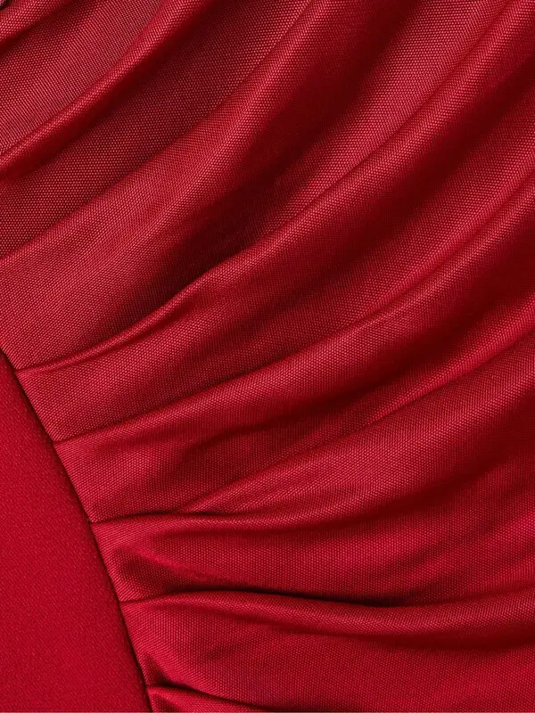Versace Medusa '95 Draped Satin Gown