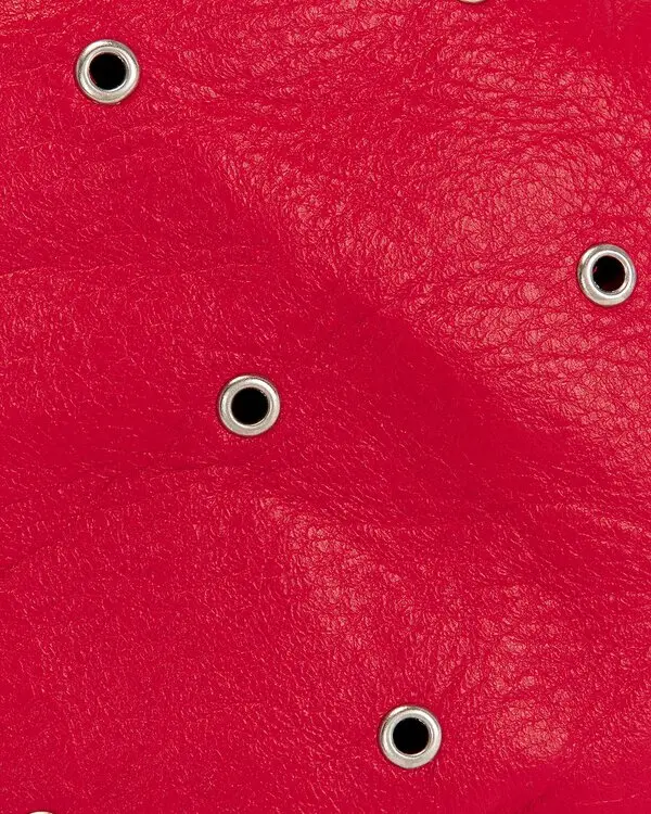 Gimaguas Studded Leather Bag - Red
