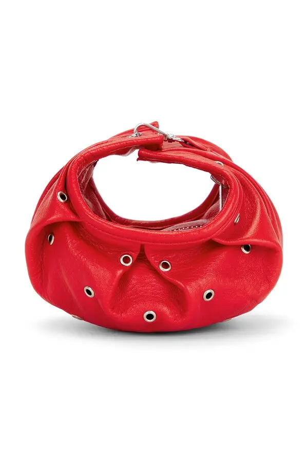 Gimaguas Studded Leather Bag - Red