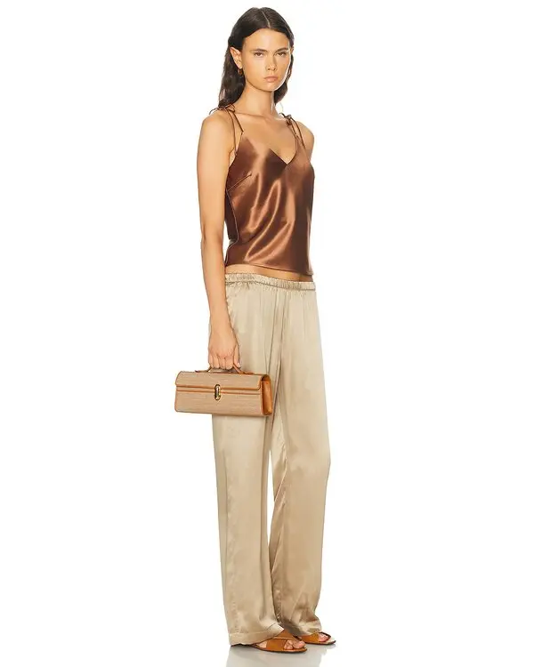 Savette Slim Symmetry Canvas Pochette Bag