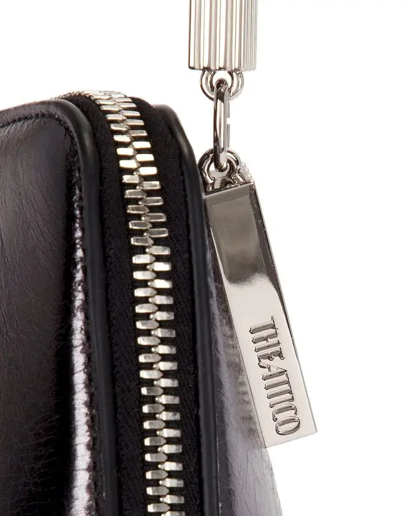 Attico La Scala Clutch - Dark Grey