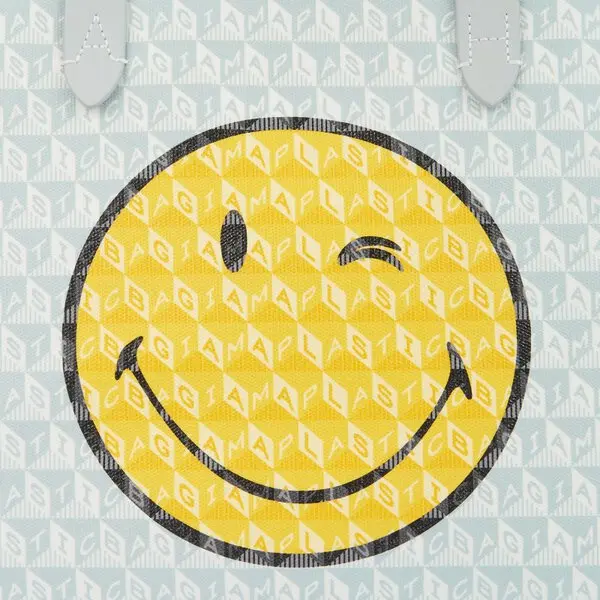 ANYA HINDMARCH I Am A Plastic Bag Printed Canvas Tote Bag
