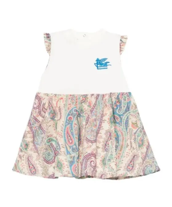 Etro Ruffled Paisley-print Dress - Multicolor