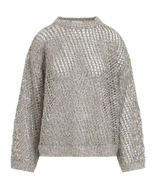 Brunello Cucinelli Crewneck Open-knit Jumper