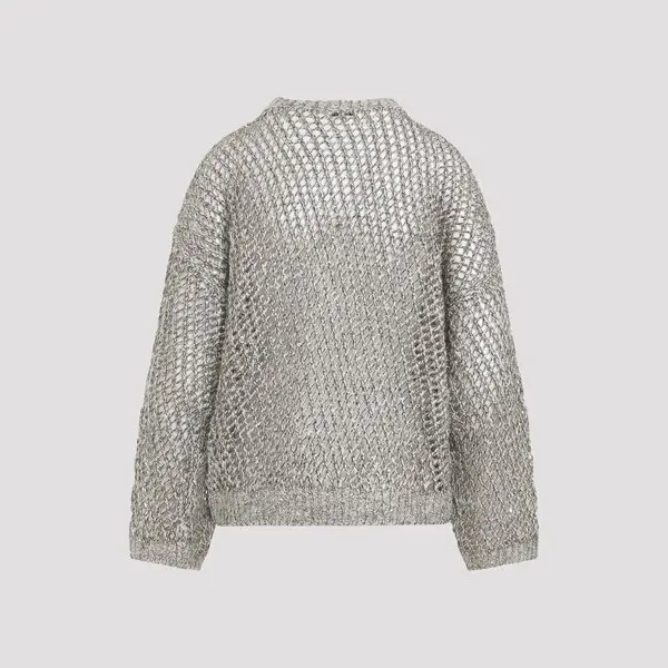 Brunello Cucinelli Crewneck Open-knit Jumper
