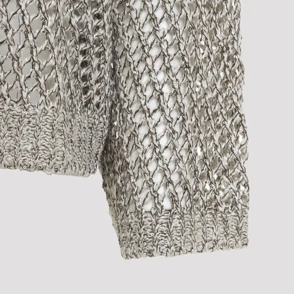 Brunello Cucinelli Crewneck Open-knit Jumper