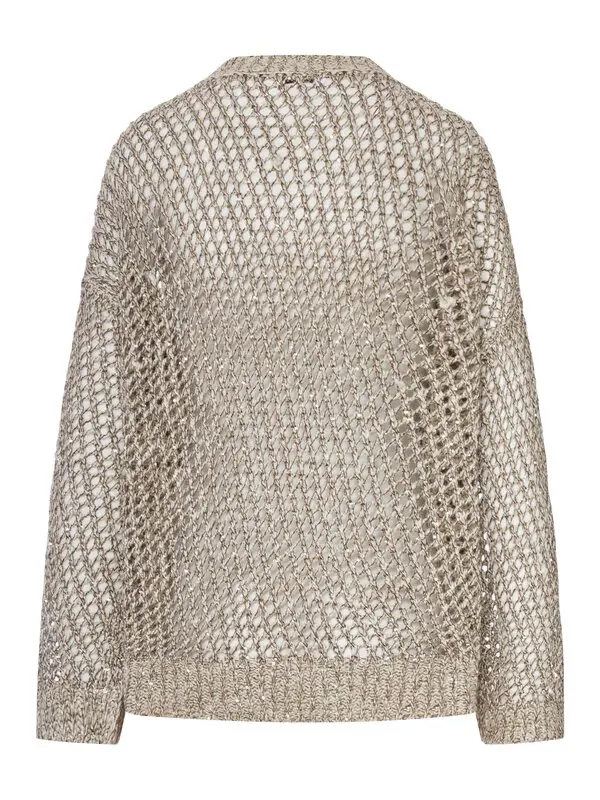 Brunello Cucinelli Open-knit Crewneck Jumper