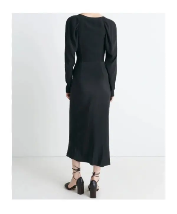 LEMAIRE Bias-cut Raglan-sleeve Midi Dress