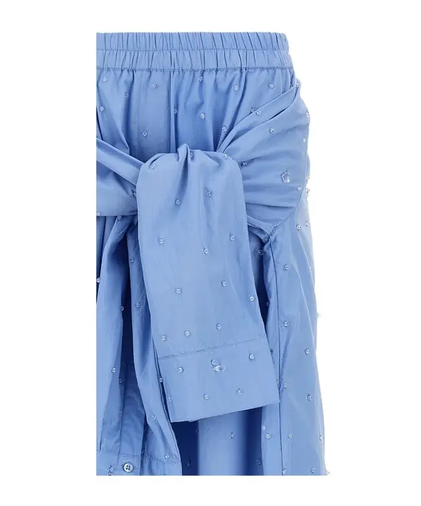 Giuseppe Di Morabito Embellished Shirt-detail Pants