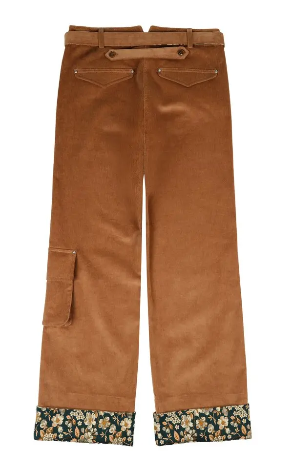 SIEDRES Vera Cotton-blend Cargo Trousers