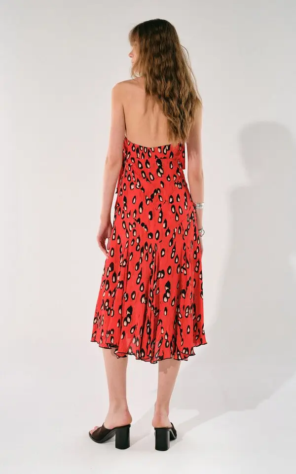 SIEDRES Raye Printed Maxi Dress