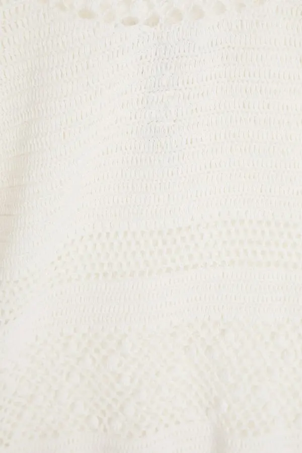 Zimmermann Crochetknit Cotton Top