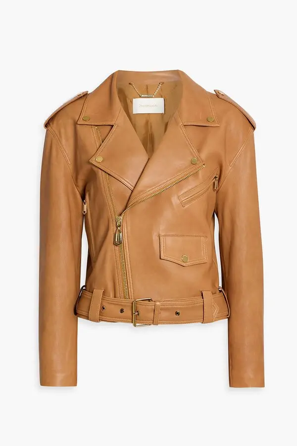 Zimmermann Leather Biker Jacket