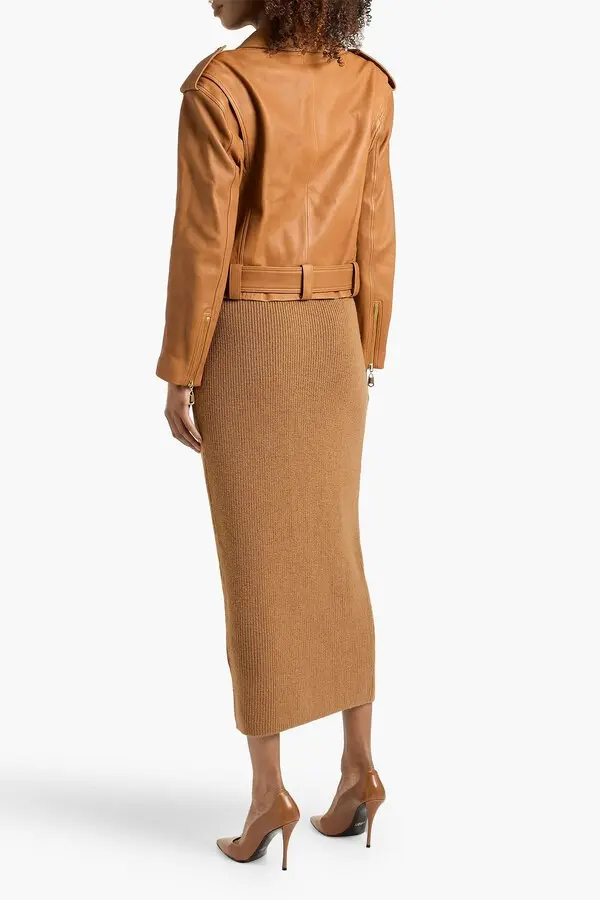 Zimmermann Leather Biker Jacket