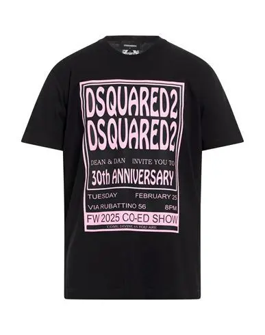 Dsquared2 T-shirt Size Cotton - Black