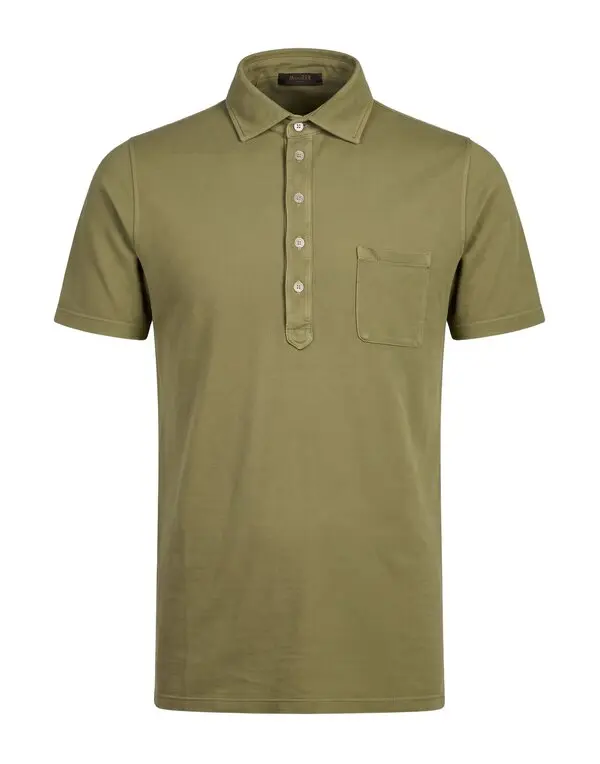 MOORER Polo Shirt Size Cotton