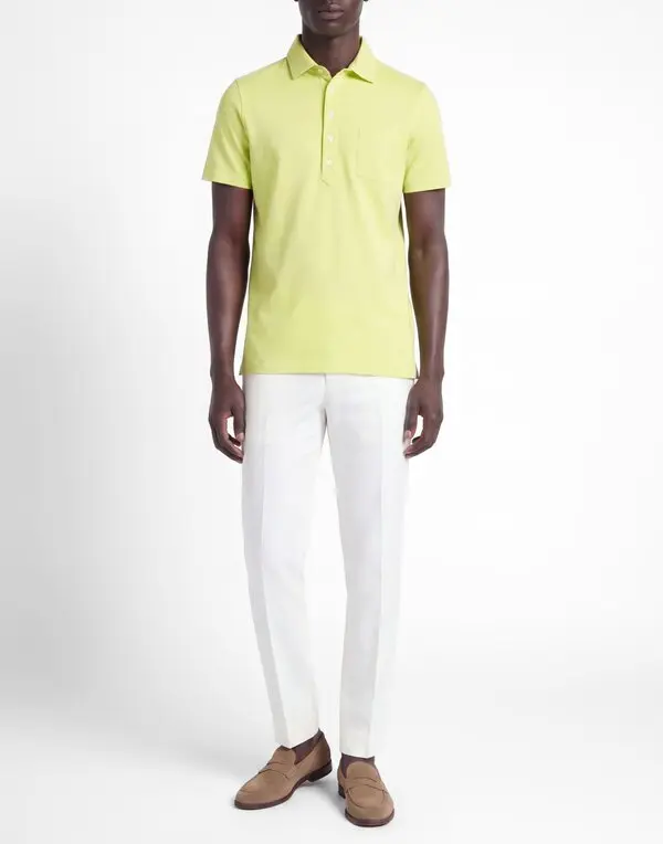 MOORER Polo Shirt Size Cotton
